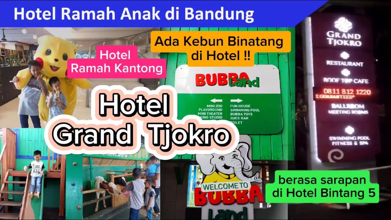 HOTEL GRAND TJOKRO ada kebun binatang disini ‼️ Review Grand Tjokro ...
