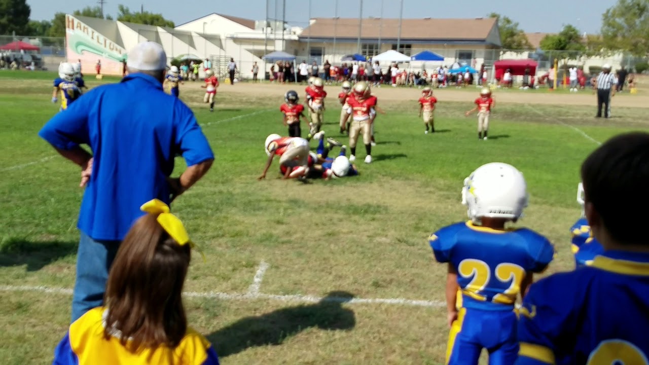 CCYFL Pee Wee Clovis Clash vs Miners 8/19/17 - YouTube