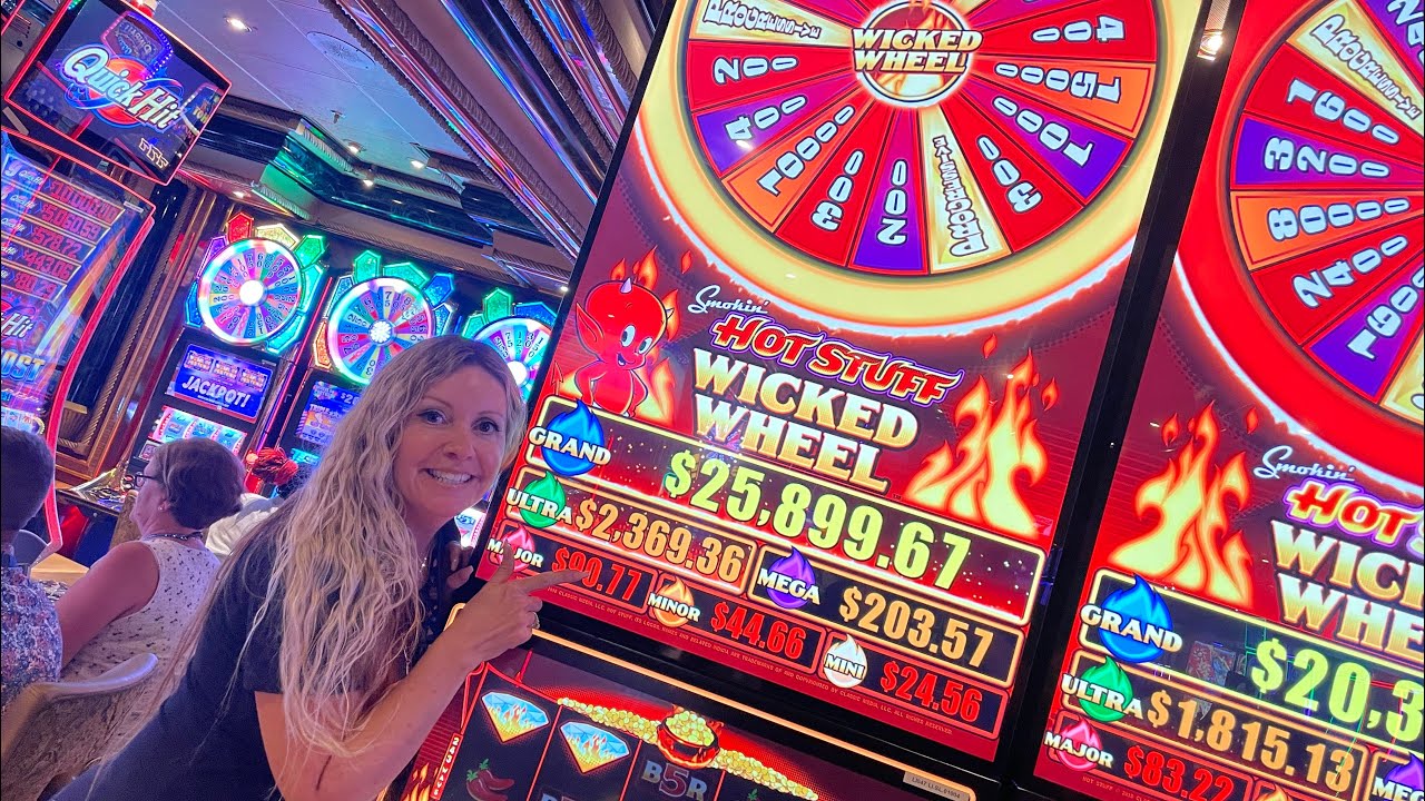 This Game Rocks!!! Wicked Wheel Slot on Carnival Getting those Bonuses ...