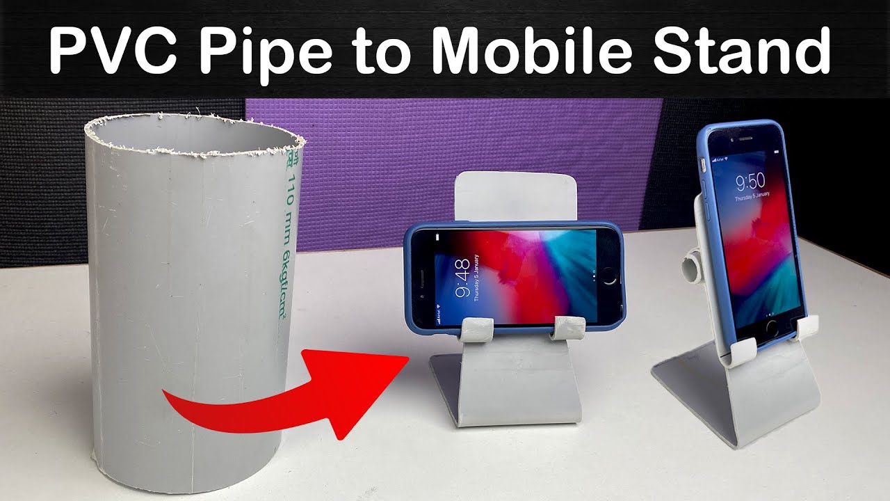 how to make a mobile stand using pvc pipe Tamil | XL DIY | #diycrafts # ...