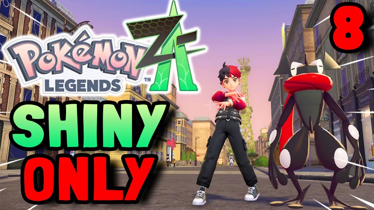 Pokemon Legends ZA SHINY ONLY RUN POST GAME | LIVE 8 - YouTube