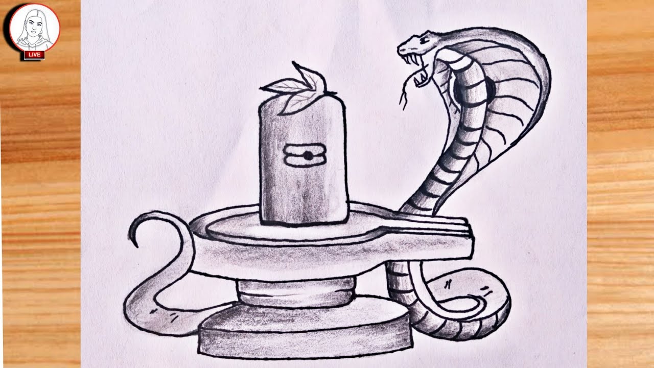 How to do shivling drawing || shivling drawing |shivling drawing for ...