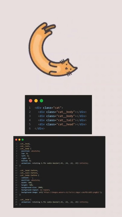 Cat Loader CSS 💜 #html #css #loader #programacion #desarrolloweb #devs #desarrolladores # ...