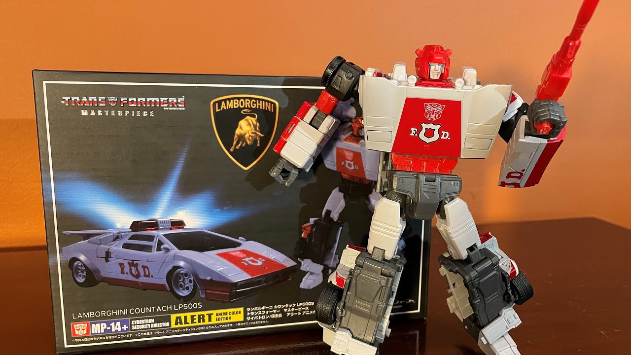 Transformers Red Alert - Masterpiece collection - YouTube