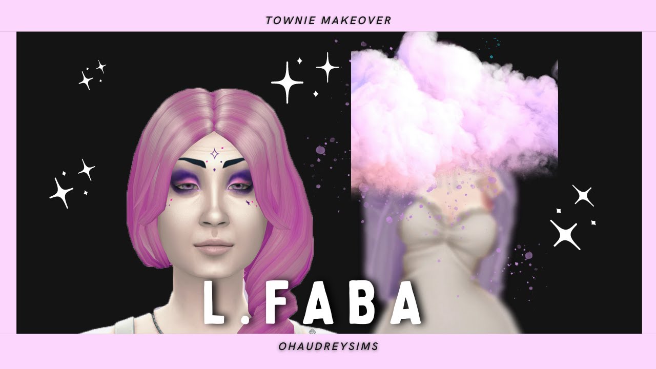 L. Faba Townie Makeover | Sims makeover | CAS - YouTube