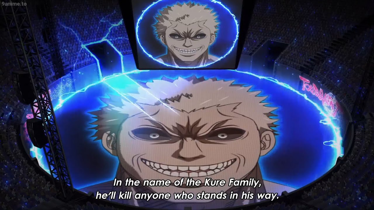 Kengan Ashura | Kure Raian first entrance - YouTube