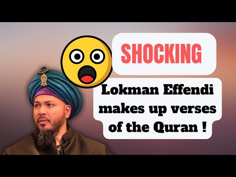 LOKMAN EFFENDI - MAKES UP A VERSE OF THE QURAN! | @OSMANLIDERGAH ...