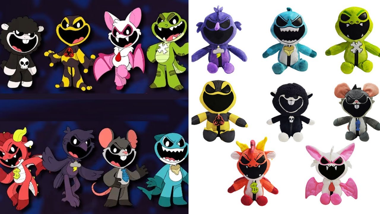 Nightmare Critters Plush 2024 - poppy playtime chapter 4 toy - YouTube