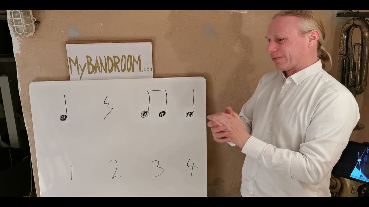 Lær noder - Gå, Løbe og pause - Rytmeord til de første noder - YouTube