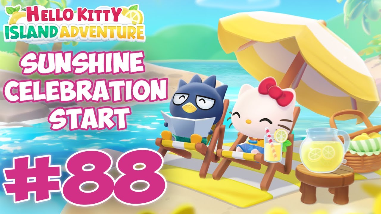 Let's discover the Sunshine Celbration event in Hello Kitty Island ...