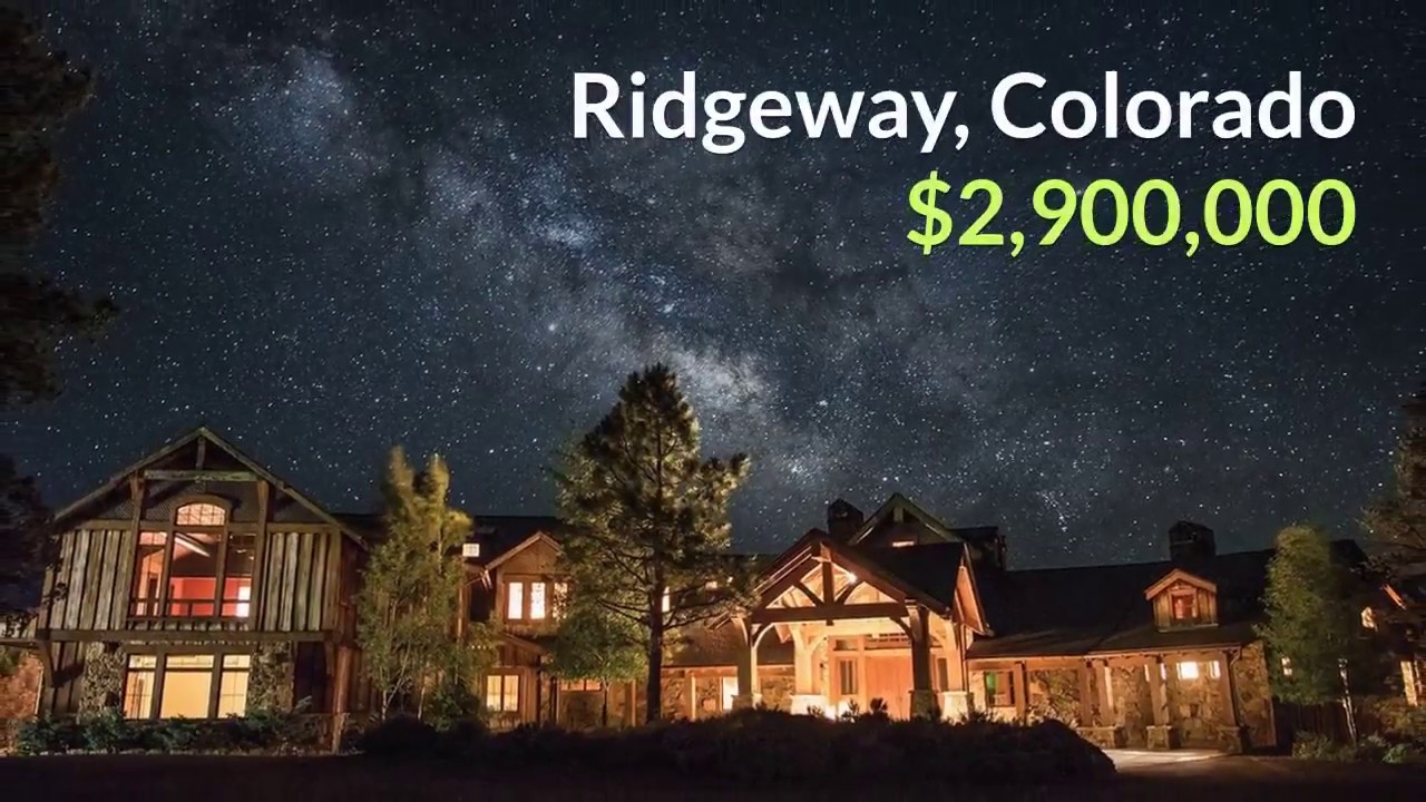Ridgeway, Colorado | $2,900,000 - YouTube
