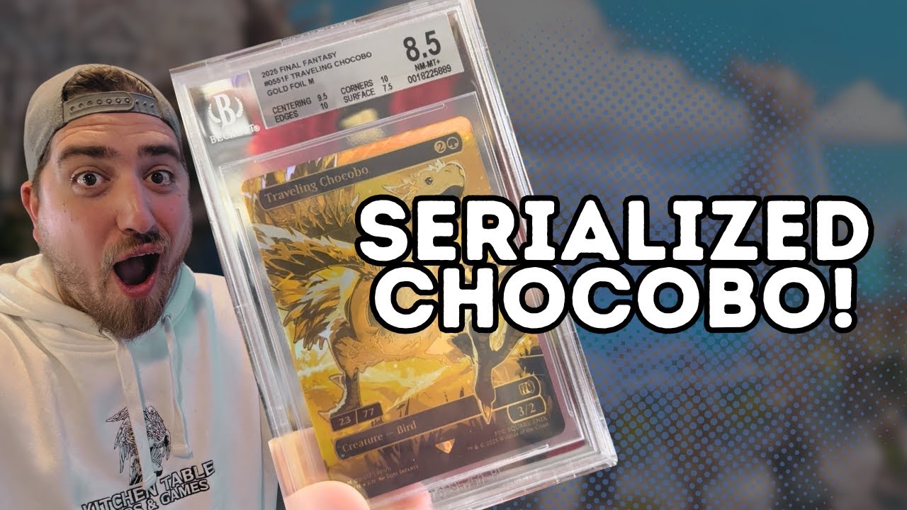 Final Fantasy - Serialized Chocobo 23/77 - IN HAND! - YouTube