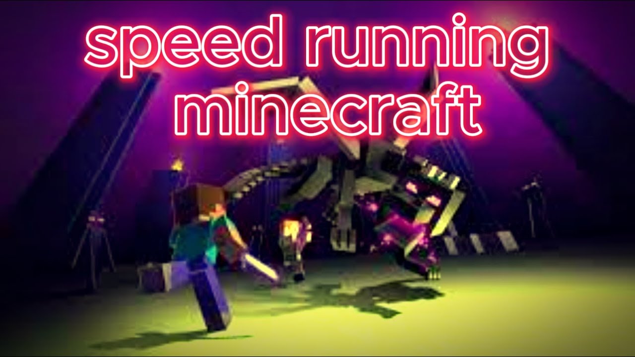 Speed running Minecraft again - YouTube