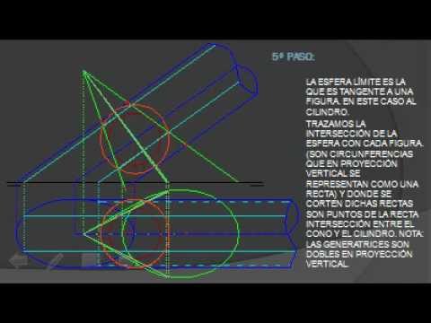 examen de intersección cono y cilindro por esferas concentricas.wmv ...