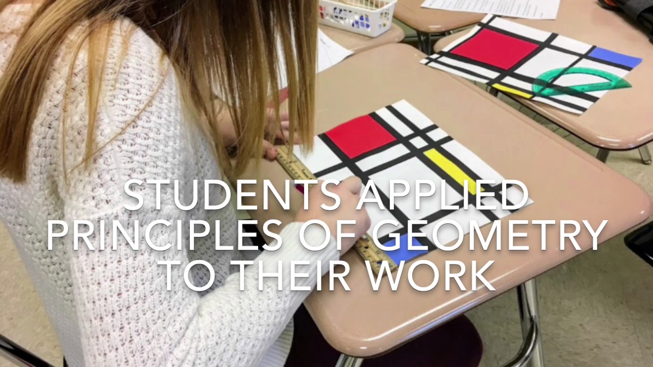The Art of Math: Mondrian Project - YouTube