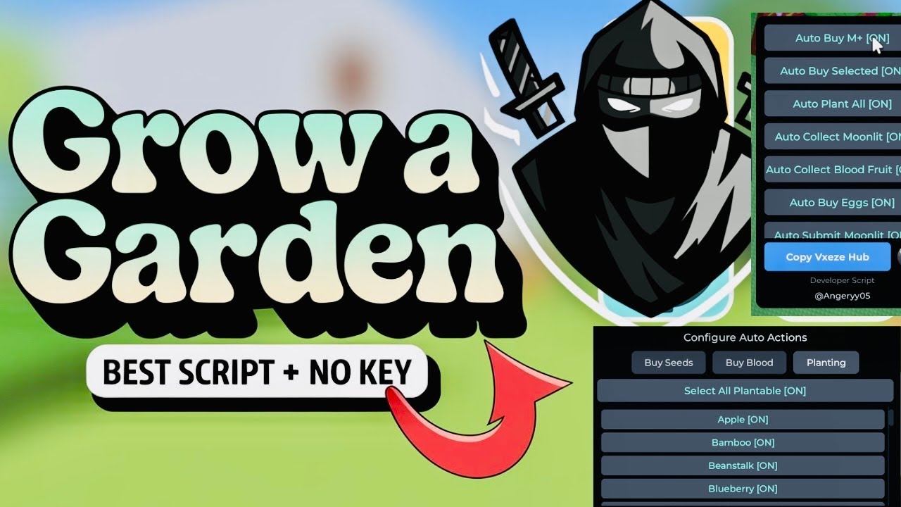 💥 NEW Grow A Garden Script (Vxeze Hub)| BEST Grow A Garden Script Using ...