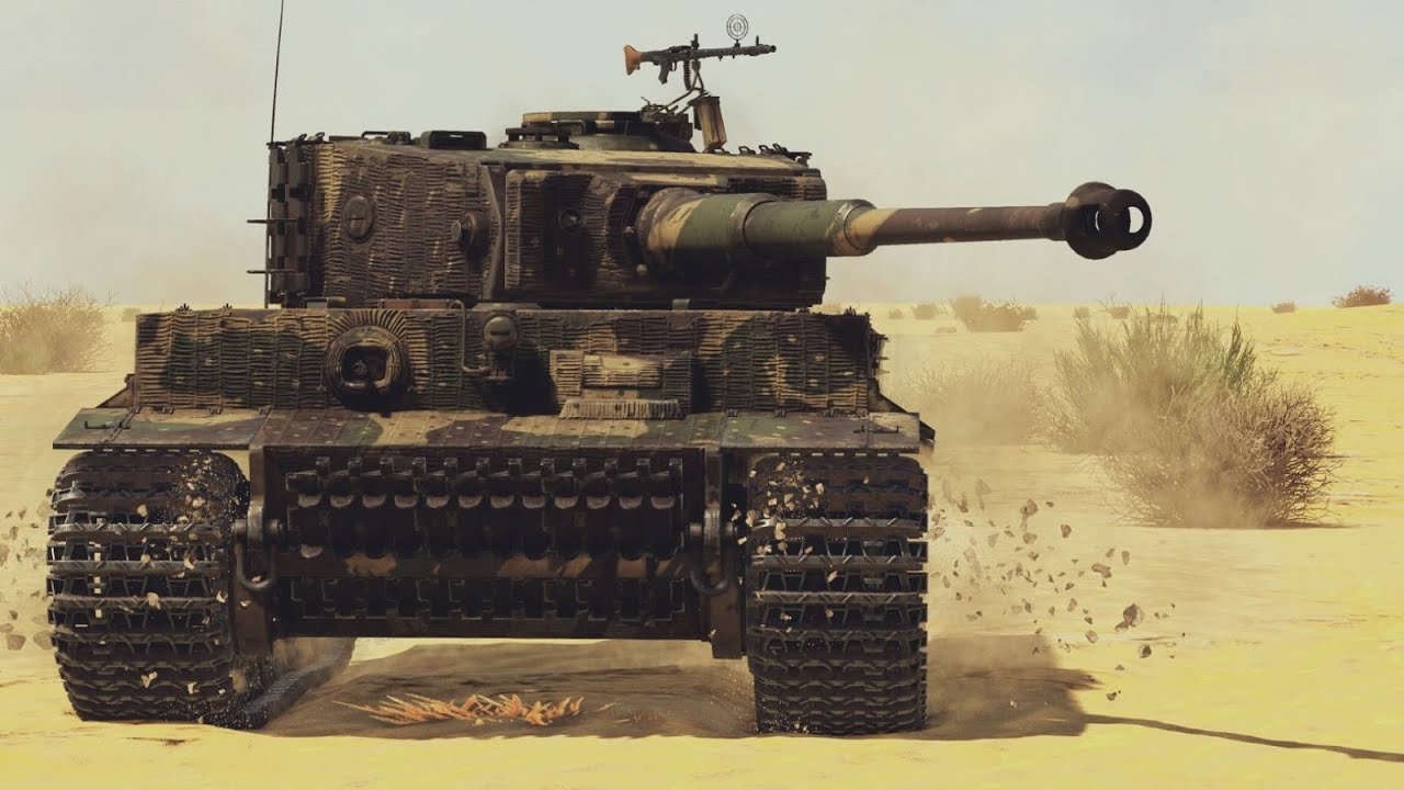 Tiger Tank in Full Up-Tier Battle - YouTube