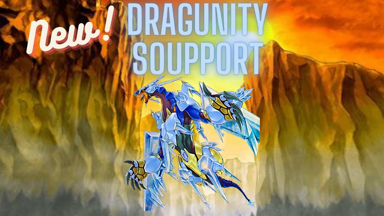 New Dragunity Support!! Test Hands Yu-Gi-Oh! Duel Links! - YouTube
