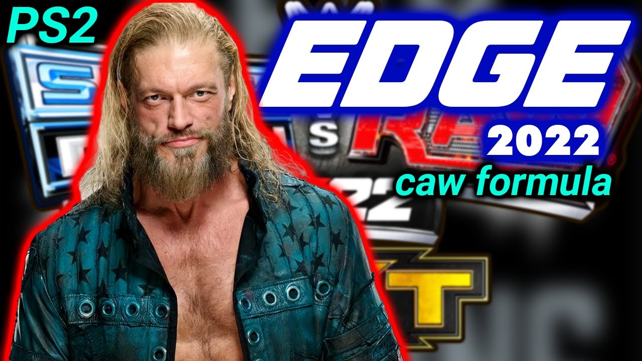WWE Edge 2022 Attire with Beard CAW | How to create a wrestler PS2 ...