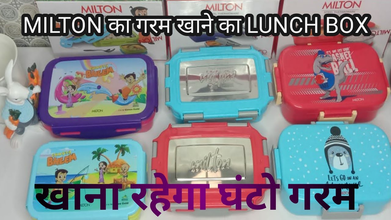 Milton Steel Lunch Box | Lunch Box |School/Office/Gift | Leak Proof ...