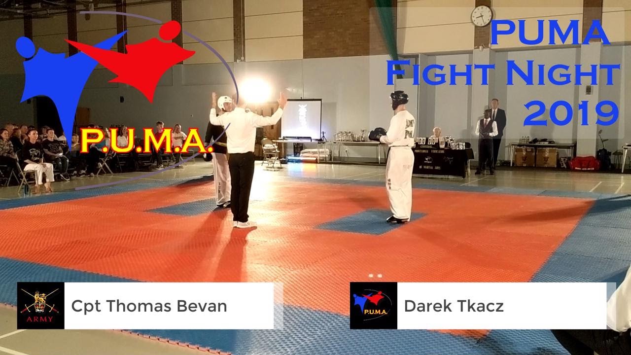 PUMA Fight Night 2019 T Bevan vs D Tkacz - YouTube