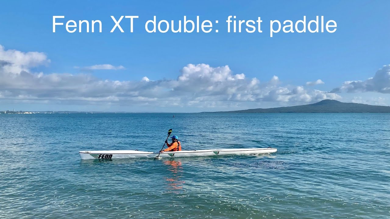 Maiden trip - Fenn XT double surfski - YouTube