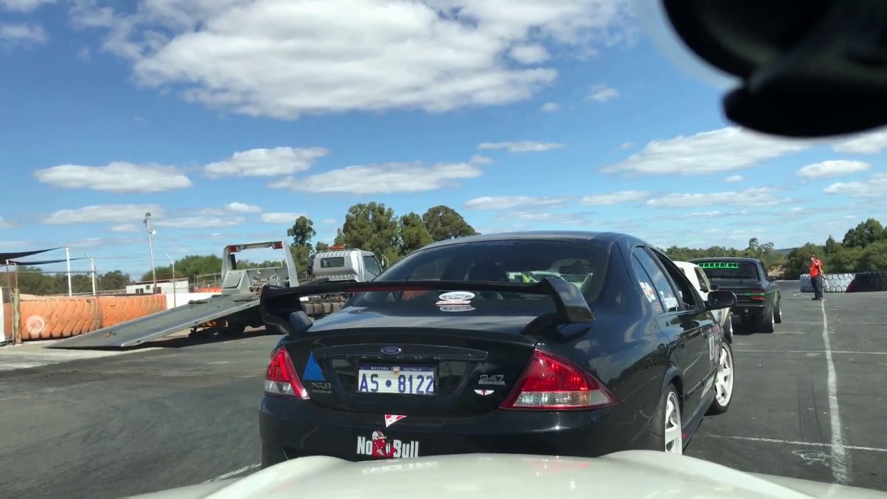 AMG C63 vs Ford XR8 - WA Speed Event Series - Round 3 - Collie 2017 ...