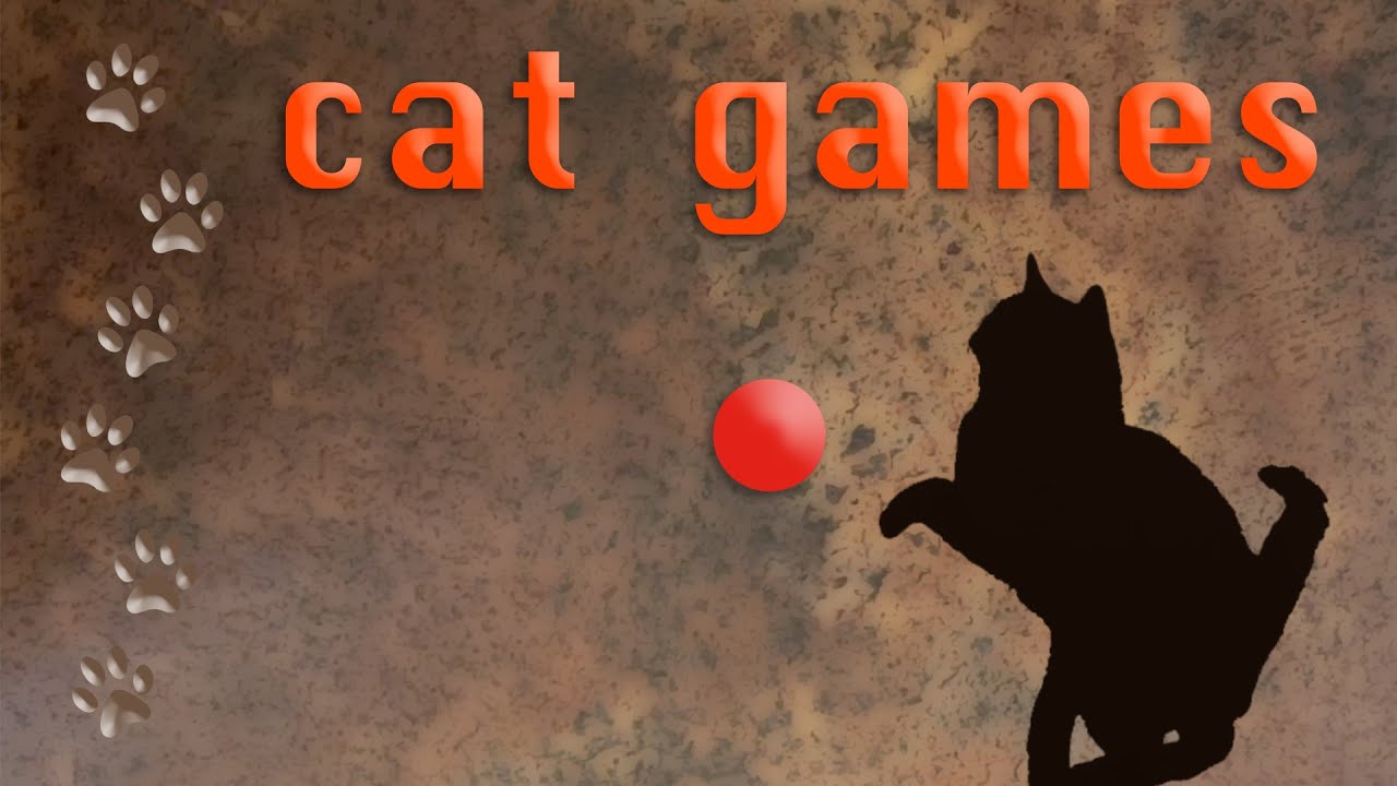 CAT GAMES | catching ball - video for cats to watch - YouTube