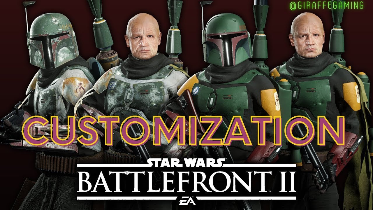Customization Options in Star Wars Battlefront 2 -@GiraffeGaming - YouTube