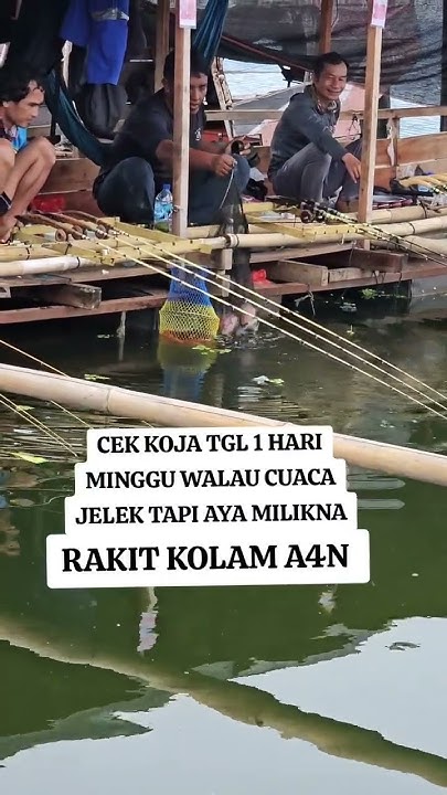 hasil akhir rakit kolam a4n - YouTube