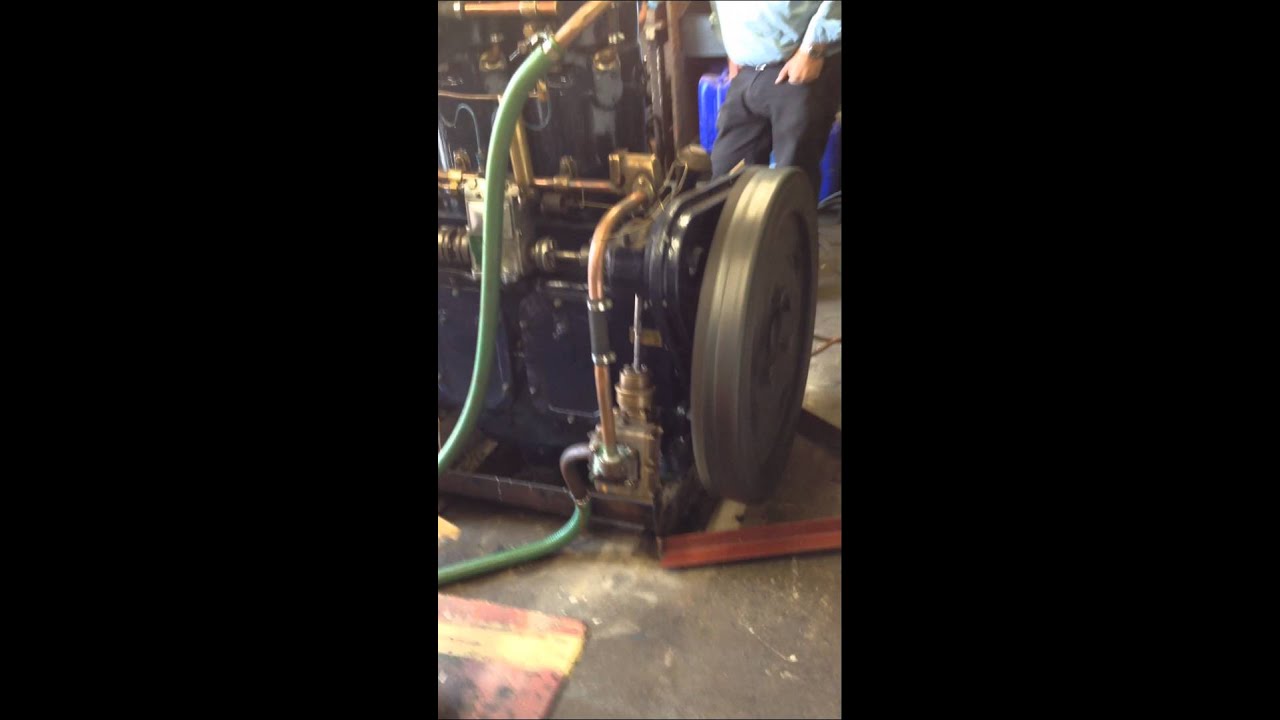 The world's 'newest' Kelvin K2 marine diesel engine - YouTube