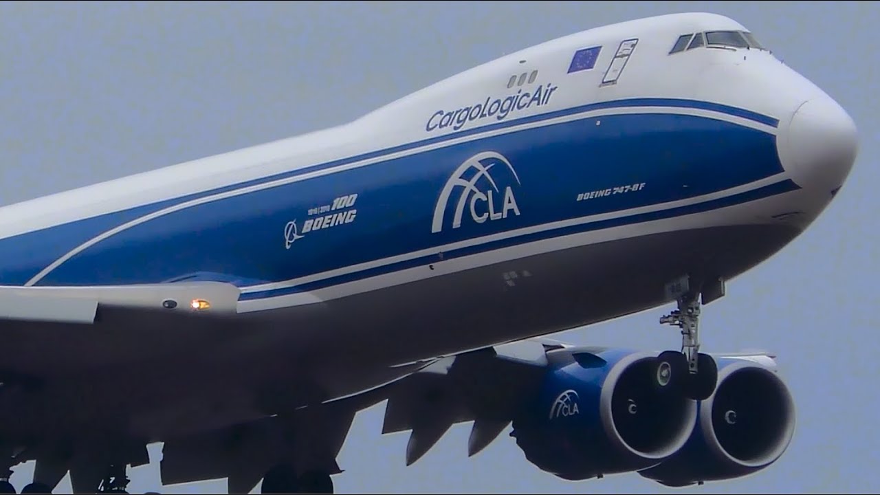 11 CLOSE UP Boeing 747 Takeoffs & Landings | Avalon Airport Plane ...