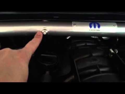 Mopar strut bar - YouTube