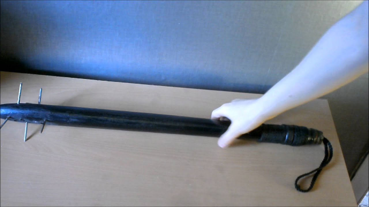 Zombie killing Baton (Large) - YouTube