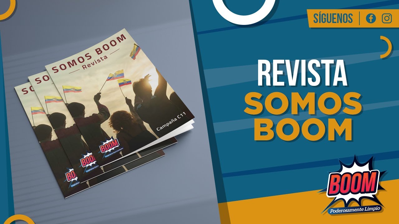 REVISTA SOMOS BOOM - YouTube