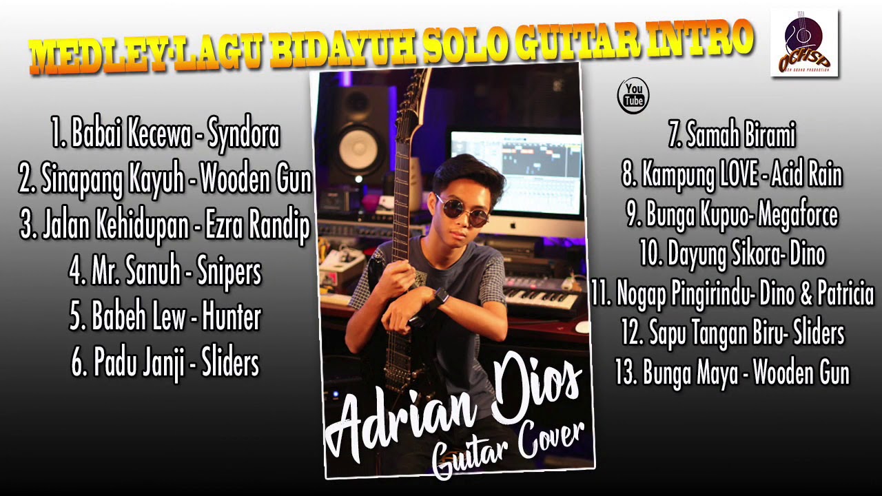 BIDAYUH SOLO INTRO-SONGS (Cover) by Adrian Dios - YouTube