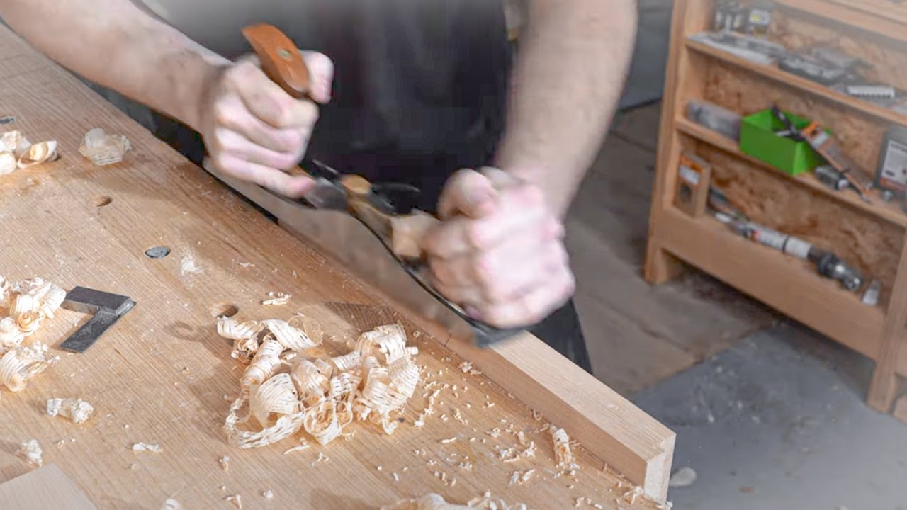 How To Edge Joint Panels by Hand | The Cabinet Project #1 | Free Online ...