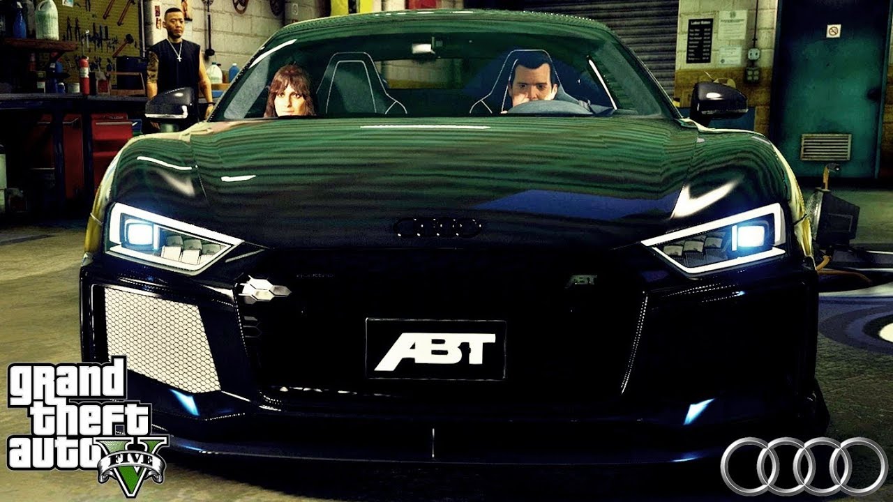 Audi R8 v10 ABT tuning - GTA V MSI GeForce GTX 1080 Ti GAMING X ...