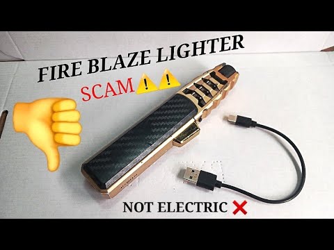 FIRE BLAZE LIGHTER SCAM⚠️⚠️⚠️⚠️ - YouTube