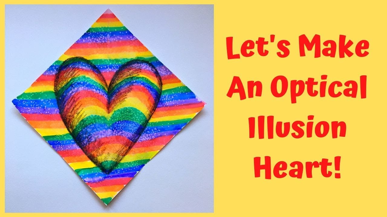 Let's Make an Optical Illusion Heart! - YouTube