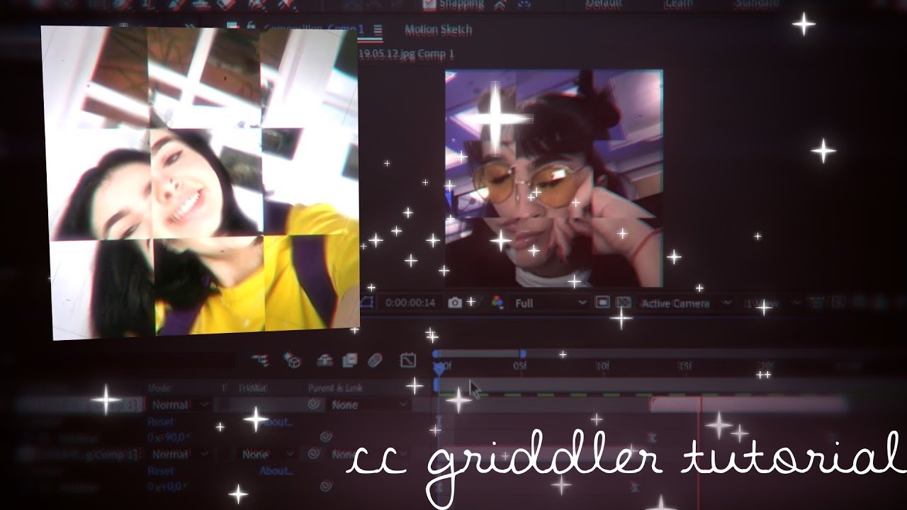AFTER EFFECTS CC GRIDDLER TUTORIAL // CHAEXNNIE - YouTube
