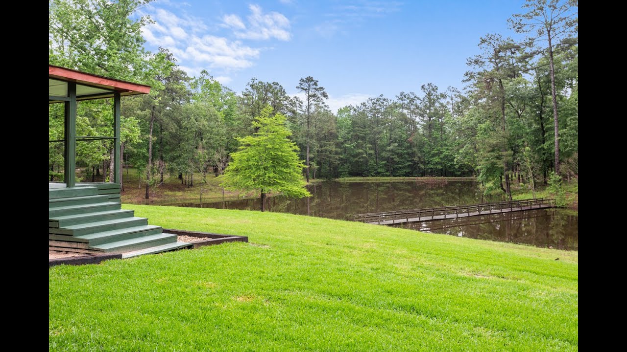 Extraordinary Home on 32 acres w/ private lake. - YouTube