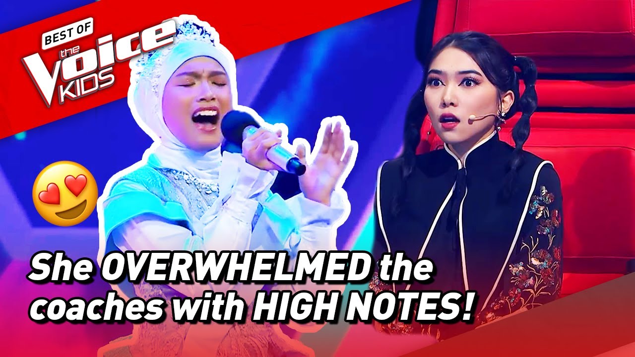 This RUNNER-UP blows away the COACHES with her EXTREME HIGH VOICE! 🤯 ...