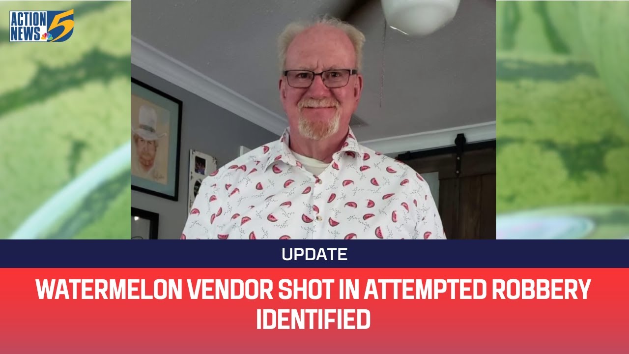 Watermelon vendor shot in attempted robbery identified - YouTube
