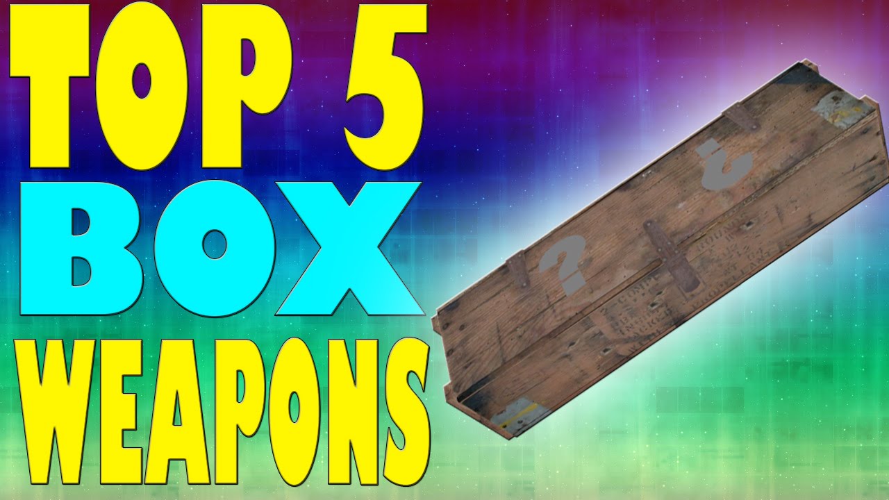 TOP 5 Mystery Box Weapons - Call Of Duty Zombies (WAW-B02) - YouTube