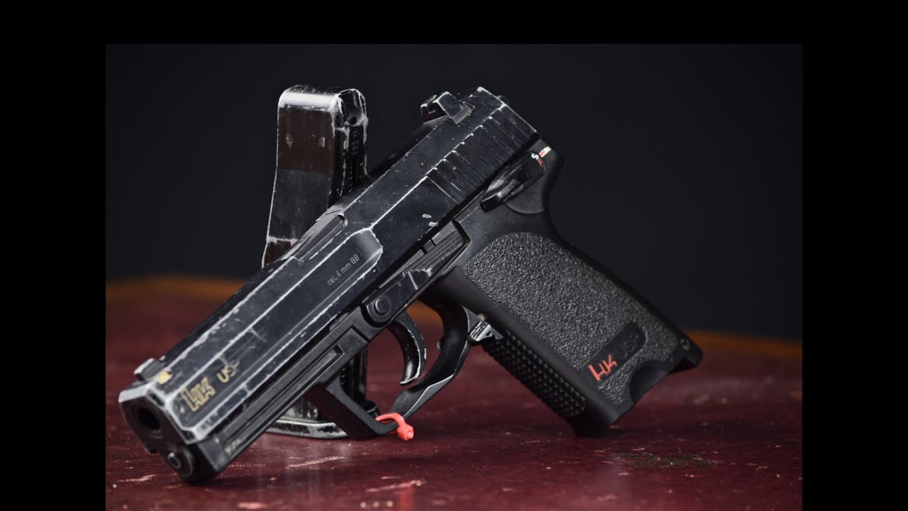 H&K USP NBB Shooting Test - YouTube