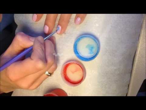 nail art lips  kiss kiss