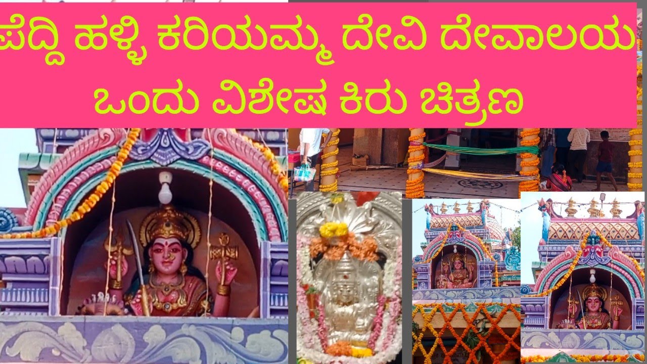 PEDDI HALLI KARIYAMMA DEVI AND CHIKKAMMA DEVI TEMPAL SEPESAL PROGRAM IN ...