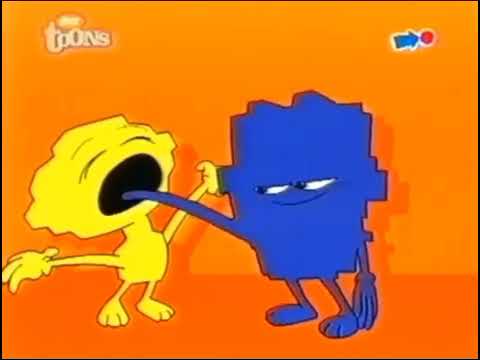 All Of The Nicktoons UK Pixels Idents Compilation 2004-2007