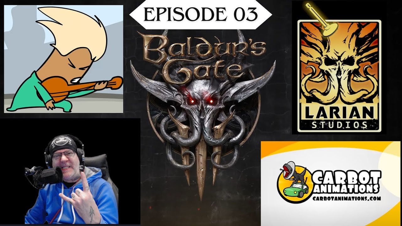 Reaction Video Series - Carbotanimations BG3 - Ep 03 - YouTube
